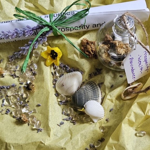 Accents | Prosperity Good Fortune Wealth And Abundance Wicca Witch Ball ...